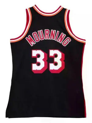 Mitchell & Ness Nba Miami Heat 96 Alonzo Mourning Authentic Jersey