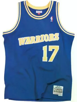 Mitchell & Ness Nba Swingman Warriors Road 93-94 Mullin Jersey - Blue