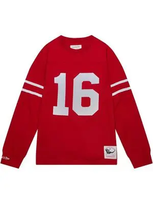 Mitchell & Ness Nfl 49ers 1989 Joe Montana T-shirt - Red