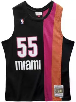 Mitchell & Ness Nba Heat 05 Jason Williams Swingman Jersey Vest Top - Black