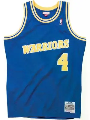 Mitchell & Ness Nba Swingman Warriors Road 93-04 Webber Jersey - Blue