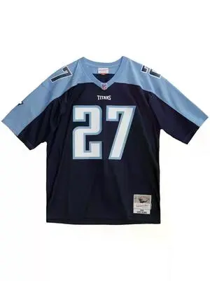 Mitchell & Ness Nfl Tennessee Titans 99 Eddie George Football Jersey - Blue