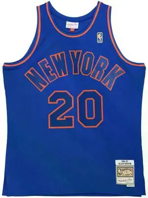 Mitchell & Ness Nba Allan Houston Ny Knicks 1996-97 Swingman Jersey - Blue