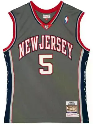 Mitchell & Ness Nba New Jersey Nets 2004 Jason Kidd Alt Jersey - Grey