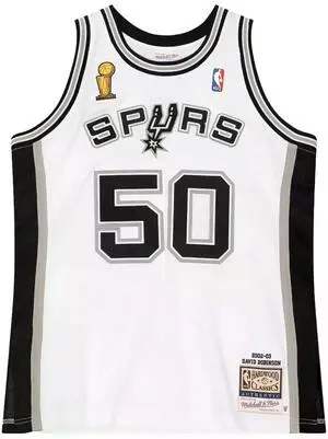 Mitchell & Ness Nba San Antonio Spurs 2002 David Robinson Home Jersey - White