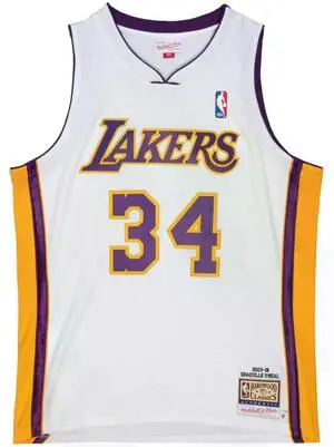 Mitchell & Ness Nba La Lakers 03-04 Shaquille O'neal Authentic Jersey - White