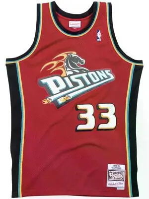 Mitchell & Ness Detroit Pistons 1999-00 Grant Hill Swingman Jersey - Red