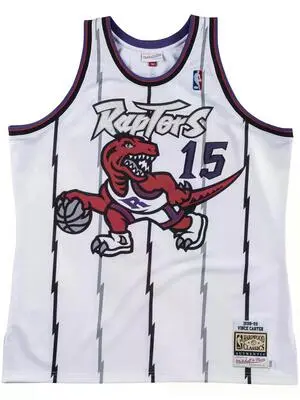 Mitchell & Ness Nba Authentic Toronto Raptors 1998 Vince Carter Jersey - White