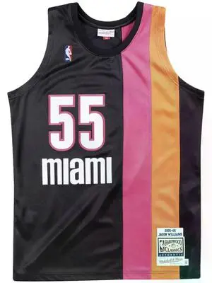 Mitchell & Ness Nba Miami Heat 05 Jason Williams Authentic Alternate Jersey - Black