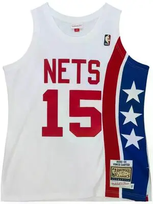 Mitchell & Ness Nba New Jersey Nets 2005 Vince Carter Basketball Jersey - White