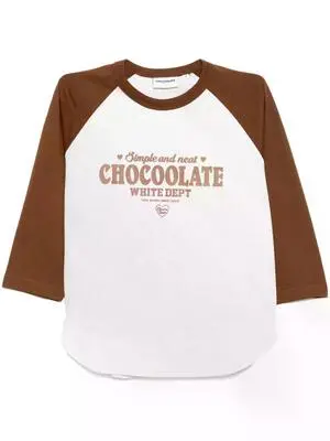 CHOCOOLATE Logo-print T-shirt - Brown