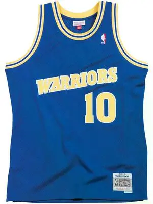 Mitchell & Ness Nba Swingman Warriors 1990 Tim Hardaway Jersey - Blue