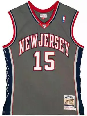 Mitchell & Ness Nba New Jersey Nets 2004 Vince Carter Basketball Jersey - Grey