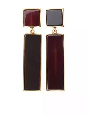 Dsquared2 Geometric Clip-on Earrings - Gold