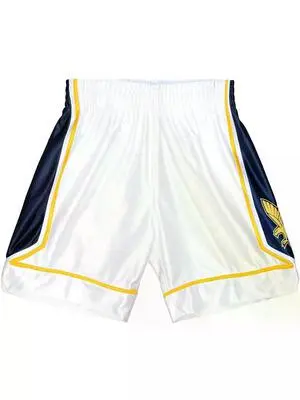 Mitchell & Ness Marquette Golden Eagles 2002 Authentic Shorts - White