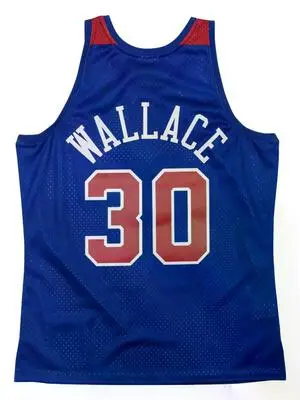Mitchell & Ness Nba Washington Bullets 96 Ben Wallace Swingman Jersey - Blue
