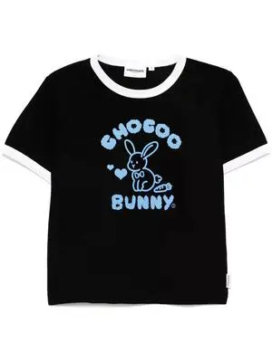 CHOCOOLATE Graphic-print T-shirt - Black