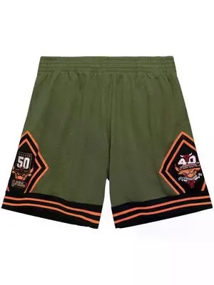 Mitchell & Ness Nba Chicago Bulls 1997 Flight Swingman Shorts - Green