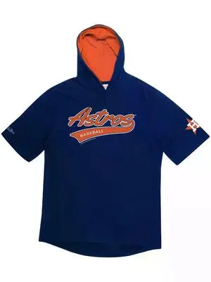 Mitchell & Ness Houston Astros Mlb Short-sleeve Hoodie