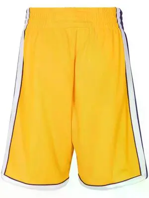 Mitchell & Ness Nba Los Angeles Lakers Track Shorts - Yellow