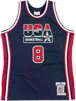 Mitchell & Ness Authentic Team Usa 1992 Scottie Pippen Jersey - Blue