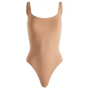 SKIMS Fits Everybody Square Neck Bodysuit - Sienna
