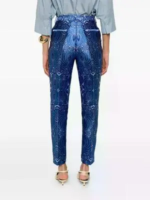 Etro Jacquard-lace Trousers