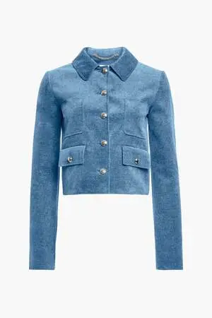 Altuzarra Astley Blazer - Ash Blue