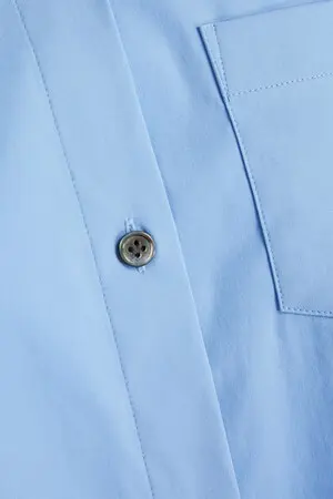 Theory Cotton-blend Poplin Shirt