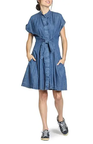 APNY Denim Shirtdress