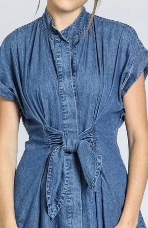 APNY Denim Shirtdress