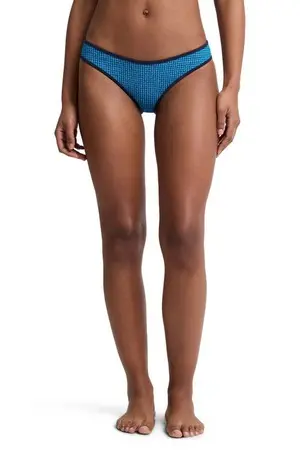 Onia Milly Bikini Brief Bottom - Blue
