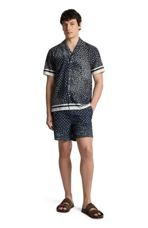 Onia Onia Calder Buckle 5" Swim Trunk Midnight