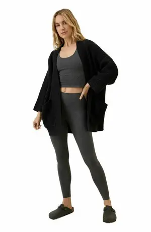 PACT Organic Cotton On The Go-to Legging - Charcoal Heather