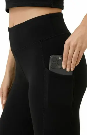 PACT On The Go-to Pocket Legging - Black