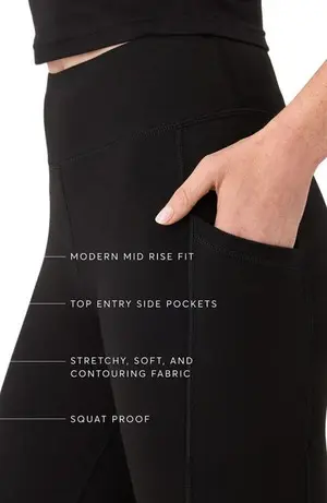 PACT On The Go-to Pocket Legging Made With Organic Cotton - Black
