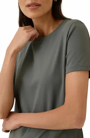 PACT Luxe Stretch Jersey Slim Tee