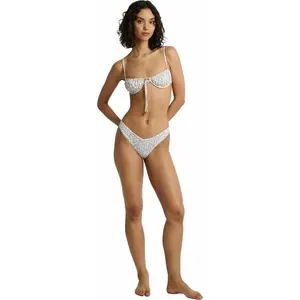 Onia Rose Bikini Top - White Multi