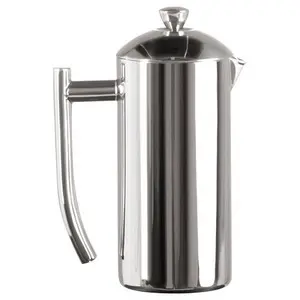FRIELING Polished 18/10 Stainless Steel French Press Coffee Maker - 17 Oz