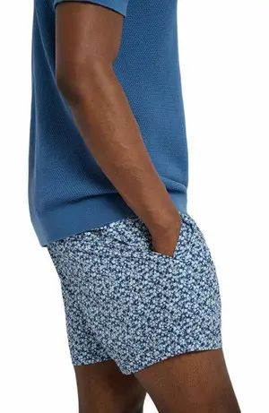 Onia Charles 4" Swim Trunk - Blue Multi