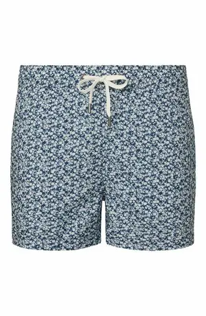 Onia Charles 4" Swim Trunk - Blue Multi