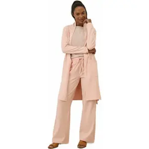 PACT Pact Organic Cotton Cool Stretch Lounge Duster Peach