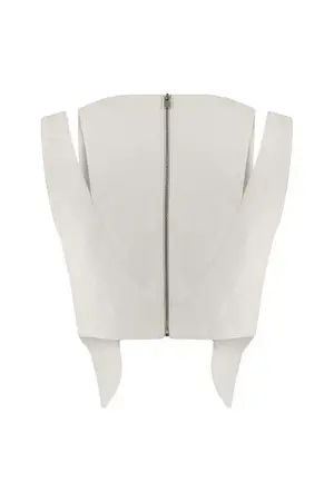 JENDUE Ron Denim Crop Top