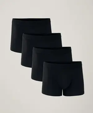 PACT Organic Cotton Everyday Trunk 4-pack