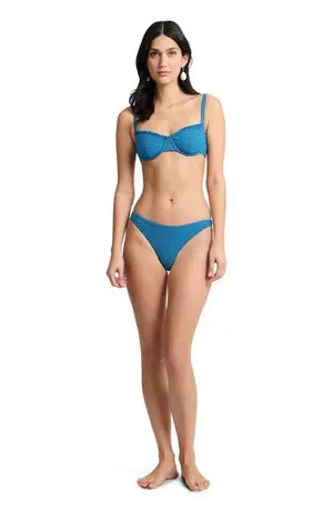 Onia Marilyn Underwire Bikini Top - Blue