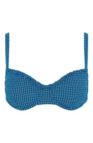 Onia Marilyn Underwire Bikini Top - Blue