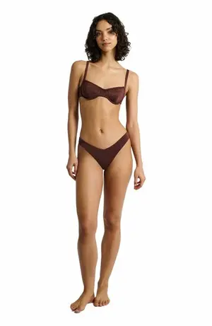 Onia Onia Marilyn Underwire Bikini Top Rum