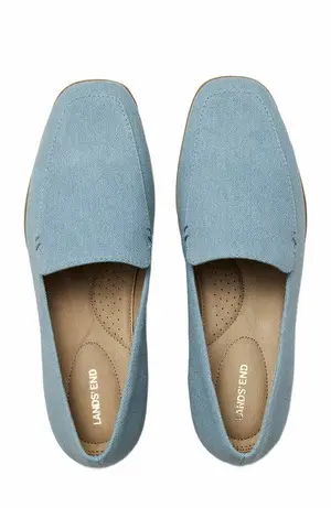 LANDS' END Classic Denim Loafers