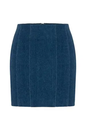 JENDUE Sosa Denim Mini Skirt