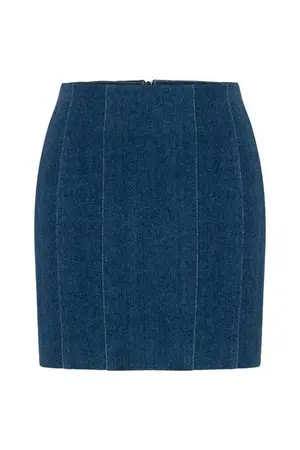 JENDUE Sosa Denim Mini Skirt